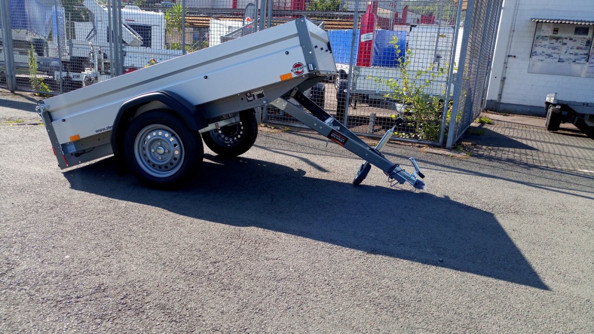 Stema Tieflader FT 7.5-20-10.1B mit Kippdeichsel Zink-Bordwände, 863,00